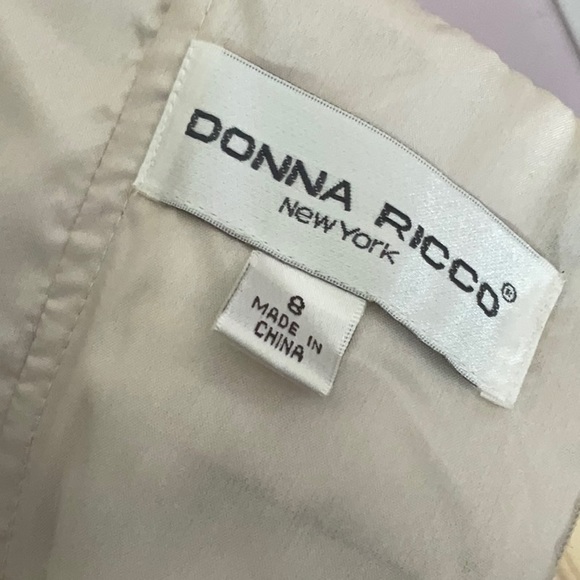 Donna Ricco | Dresses | Donna Ricco New York Halter Fit Flare Dress ...